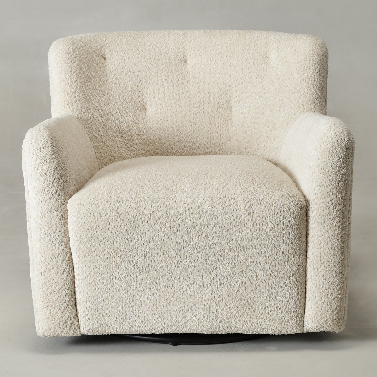 Vestie Chenille Swivel Barrel Chair | Modern Swivel Chairs – Kinwell ...