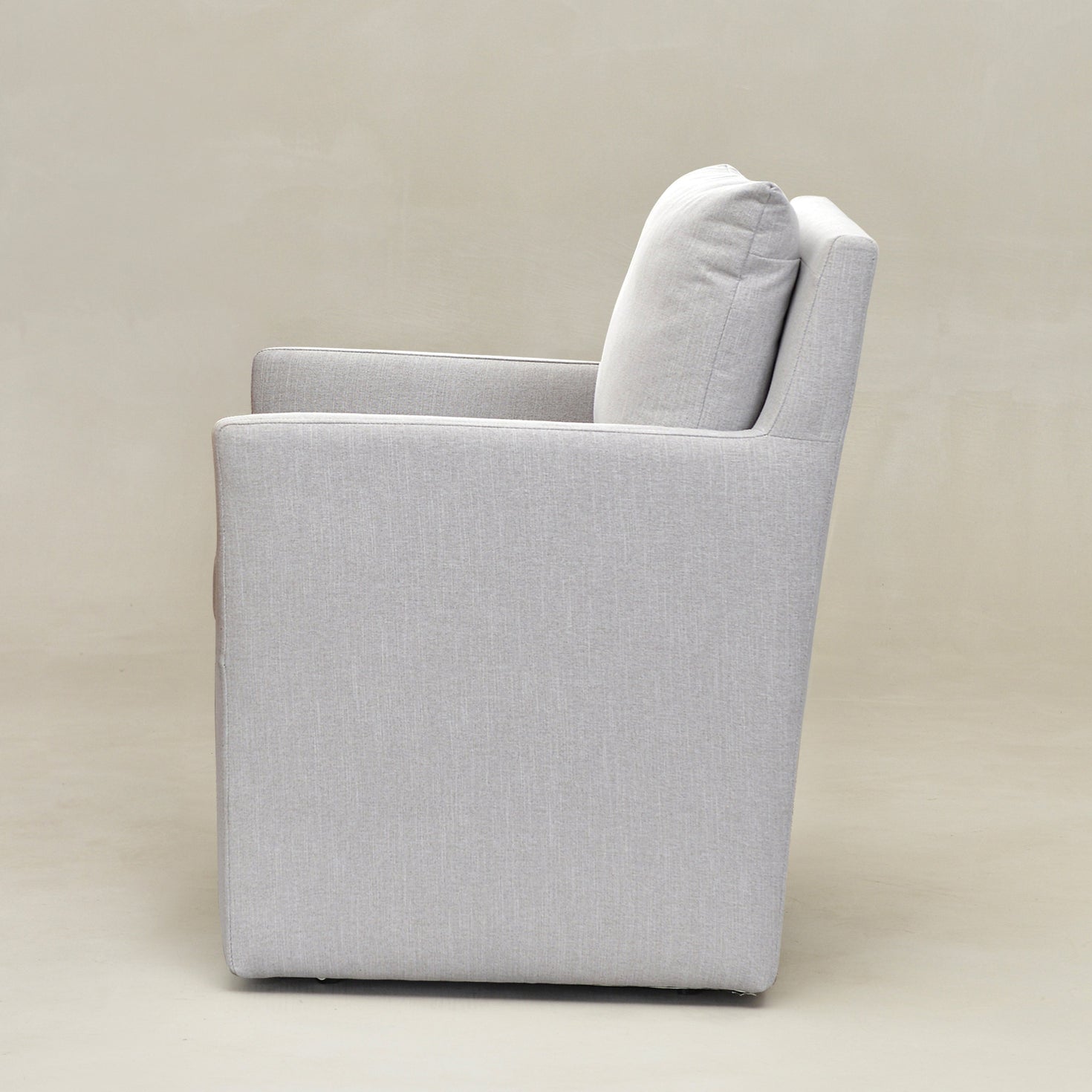 Sean Performance Dining Chair with Casters | Upholstered Dining Chairs ...