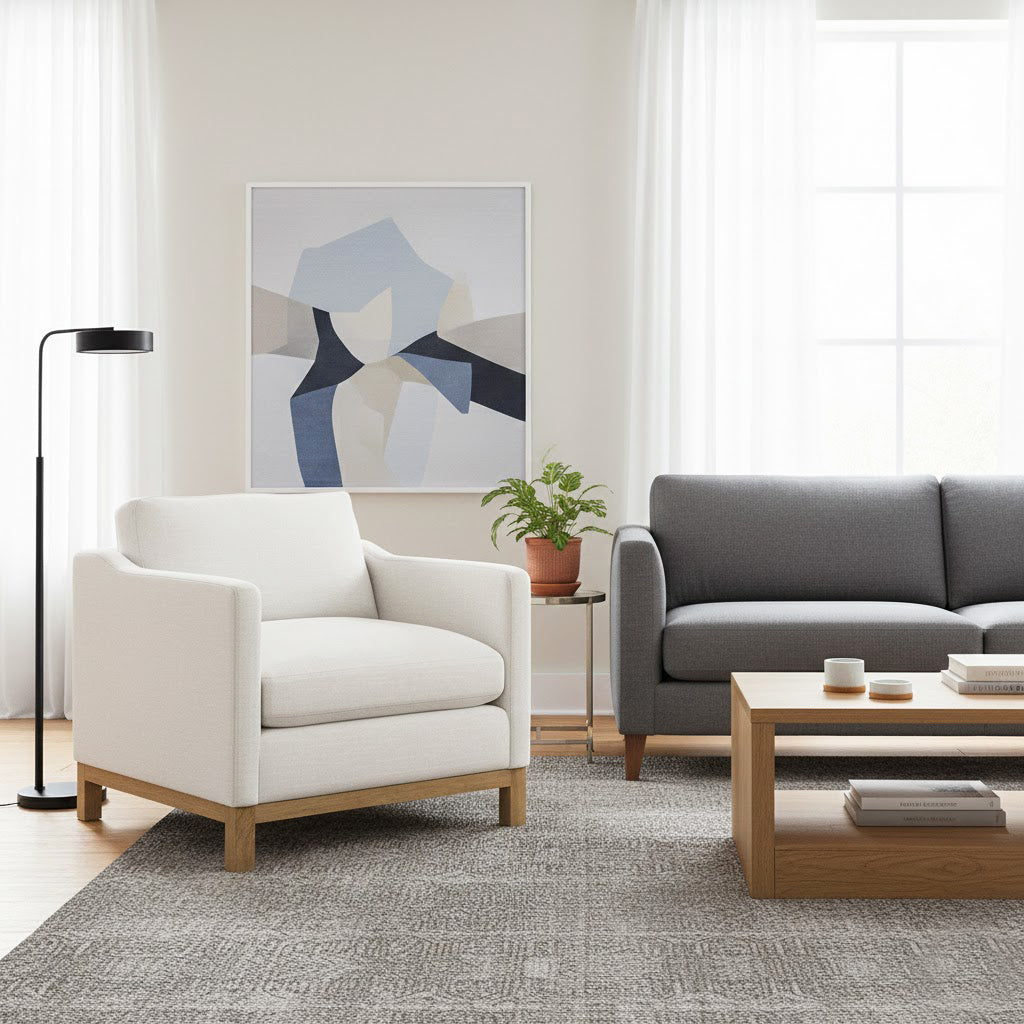 Albert Goose Down Feathers Armchair – Kinwell Furniture